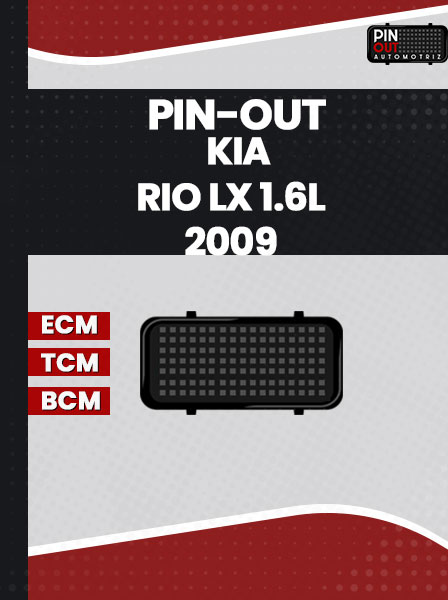 PIN-OUT KIA RIO LX L4-1.6L 2009